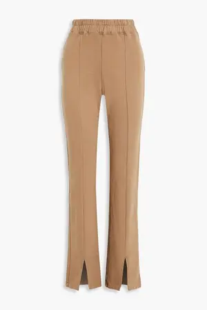 Good American Cottonfleece Track Pants - Sand