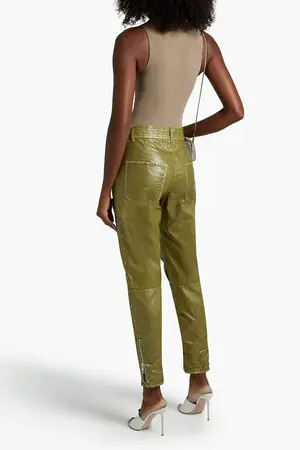 Good American Ribbed Jersey Bodysuit - Beige
