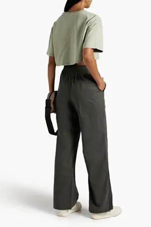 Good American Woven Track Pants
