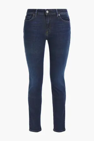 Mid Rise Stretch Jeans