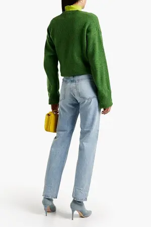 Acne Studios Faded Midrise Straightleg Jeans