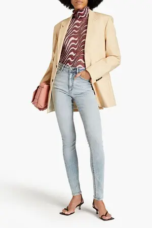 Acne Studios Peg Highrise Skinny Jeans