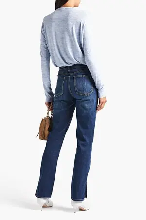 Rag & Bone Highrise Straightleg Jeans