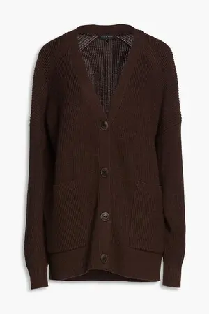 Rag & Bone Selah Mélange Ribbed Wool Cardigan