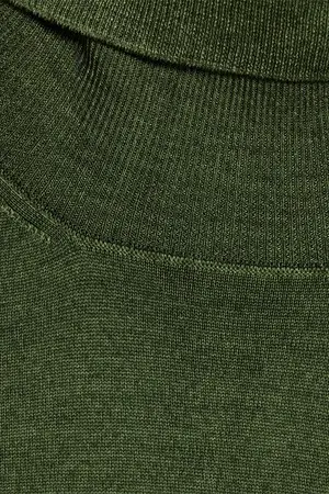 Peserico Mélange Wool Turtleneck Sweater