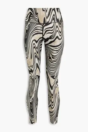 Good American Printed Stretch Leggings