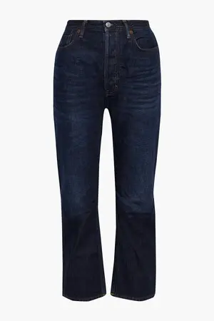 Acne Studios Cropped Straight-leg Jeans