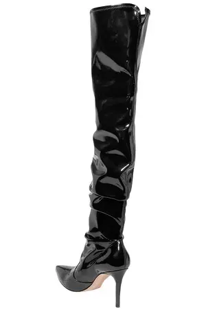 GIANVITO ROSSI 85 Vinyl Over-the-knee Boots