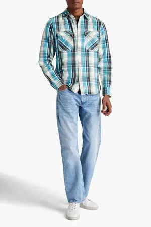 Rag & Bone Jack Checked Cottonflannel Shirt