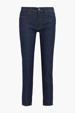Acne Studios Midrise Slimleg Jeans - Dark Denim