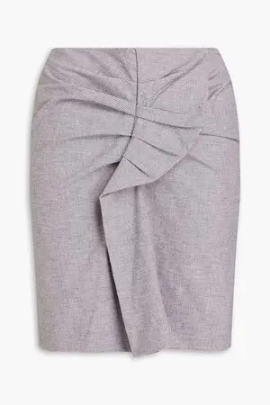 MARANT ETOILE Ines Houndstooth Mini Skirt