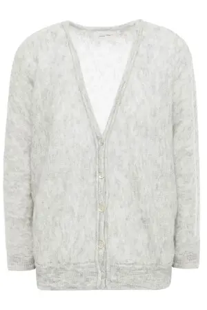 American Vintage Mélange Knitted Cardigan - Gray