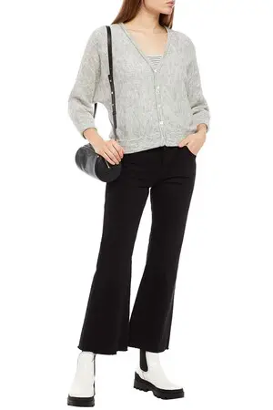 American Vintage Mélange Knitted Cardigan