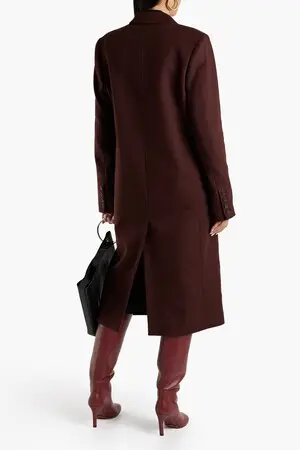 JOSEPH Camia Doublebreasted Woolblend Felt Coat