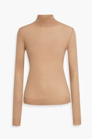 JOSEPH Cashmere Turtleneck Sweater - Sand