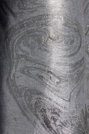 GANNI Gathered Metallic Brocade Peplum Top
