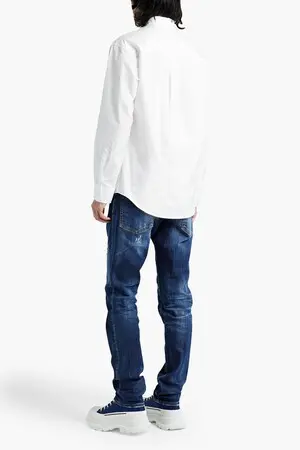 Dsquared2 Printed Cottonpoplin Shirt - White