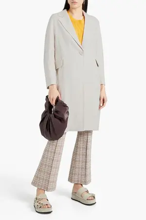 Max Mara Achille Linen-blend Coat