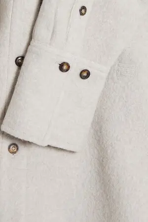 FRAME Oversized Wool-blend Jacket