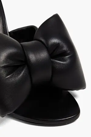 Off-White Allen Bowembellished Leather Mules - Black