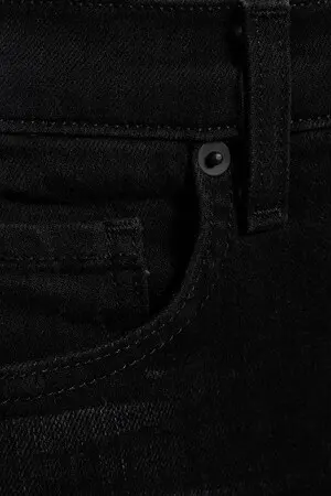 NILI LOTAN Vianca Frayed High-rise Bootcut Jeans