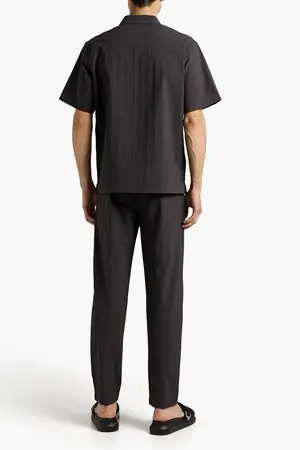 Theory Tapered Cottonblend Jacquard Pants