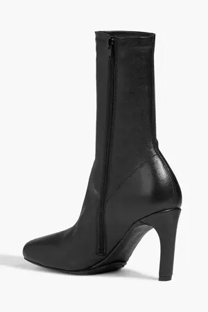 Dries Van Noten Leather Ankle Boots