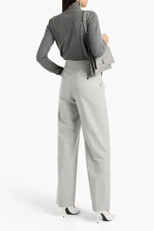 FERRAGAMO Mélange Cashmere Turtleneck Sweater