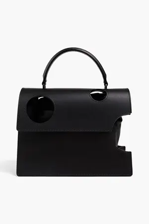 Off-White Jitney 2.8 Meteor Cutout Leather Tote