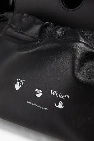 Off-White Jitney 2.8 Meteor Cutout Leather Tote