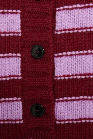 Alexa Chung Striped Wool Sweater