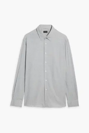 Zegna Checked Cotton Shirt