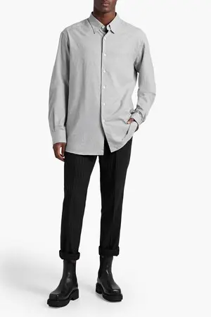 Zegna Checked Cotton Shirt