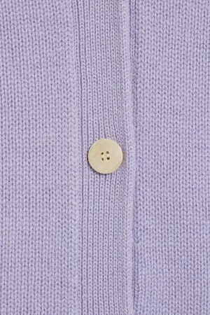 Theory Cashmere Cardigan With Ribbed Trims