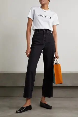 PATOU Essential Cotton-jersey T-shirt
