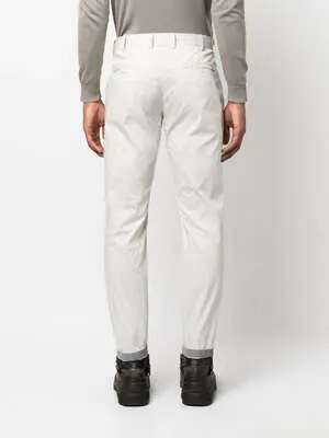 PT TORINO Cream Cotton Blend Trousers - Neutrals
