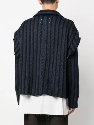 MAISON MARGIELA Layered Paisley-print Poplin Shirt