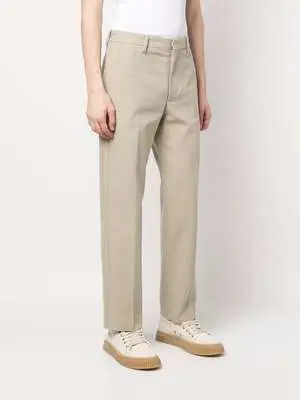 Acne Studios High-waisted Straight-leg Trousers