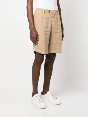 Massimo Alba Mid-rise Cotton Shorts