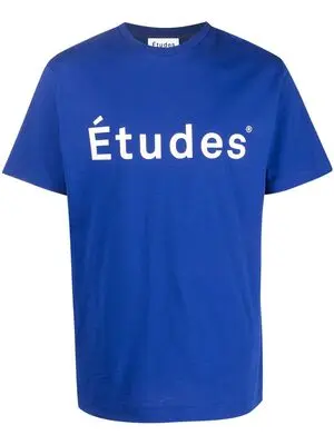 ÉTUDES STUDIO Logo-print Cottont-shirt