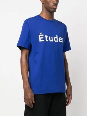 ÉTUDES STUDIO Logo-print Cottont-shirt