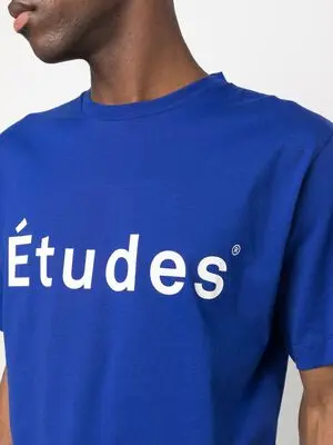 ÉTUDES STUDIO Logo-print Cottont-shirt