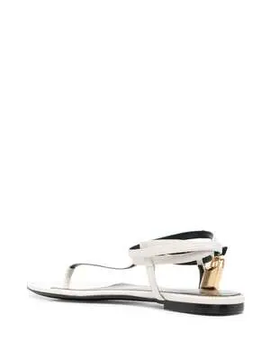 TOM FORD Padlock Flat Sandals