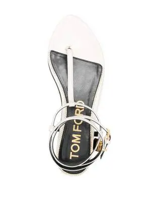 TOM FORD Padlock Flat Sandals