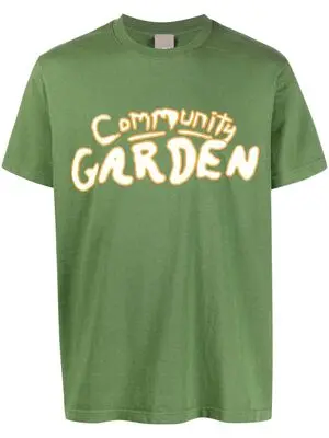 PERKS AND MINI Community Garden Crew-neck T-shirt - Green