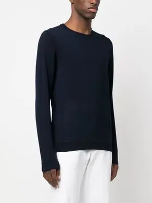 ROBERTO COLLINA Crew-neck Jumper - Blue