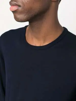 ROBERTO COLLINA Crew-neck Jumper - Blue