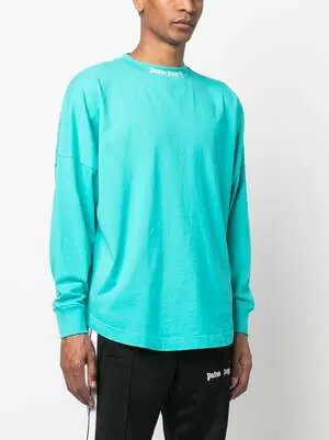 Palm Angels Logo-print Long-sleeve T-shirt