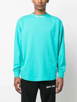 Palm Angels Logo-print Long-sleeve T-shirt