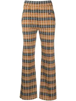 WALES BONNER Check-pattern Trousers